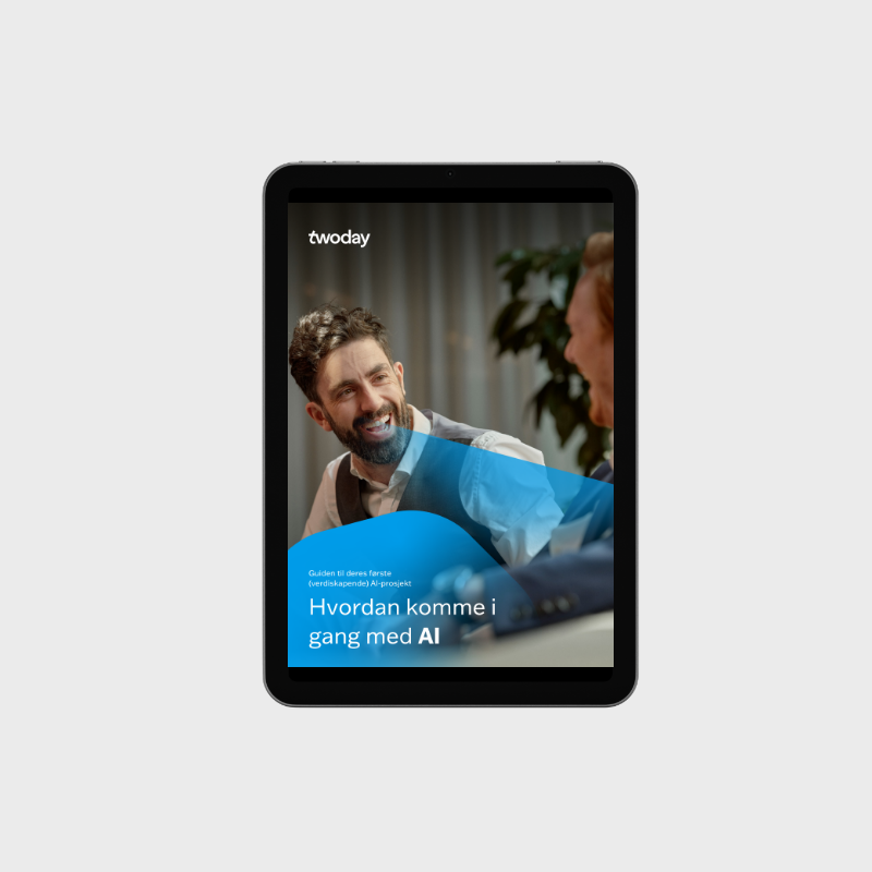 Kom i gang med ditt første (verdiskapende) AI-prosjekt
